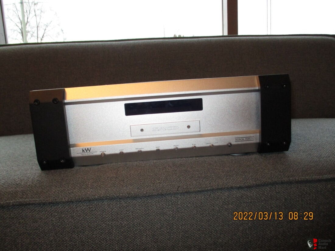 Musical Fidelity's KW SACD Player - superb audio quality! Photo ...