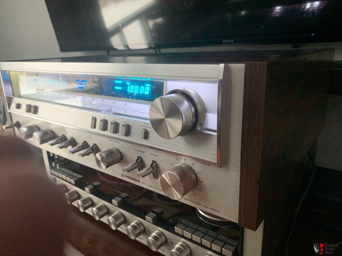 Pioneer SX 3800 Receiver giving To Mike Photo 4167987 Canuck Audio pioneer-sx-3800-receiver-giving-to-mike-photo-4167987-canuck-audio