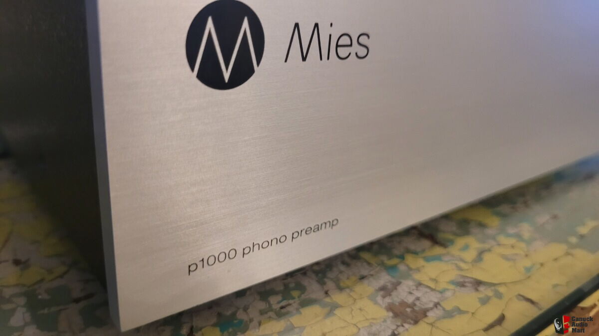 MIES P1000 Master Series phono preamplifier Photo #4169955 - US Audio Mart