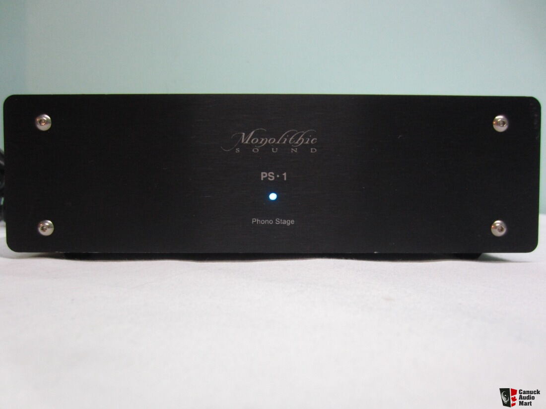 Monolithic Sound PS•1 Phono Stage - Premium Quality Design - Made in U ...