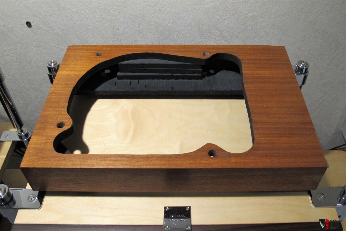 Wood plinth for Thorens TD-124 turntable - EXCELLENT (SOLD TO FRANCOIS ...