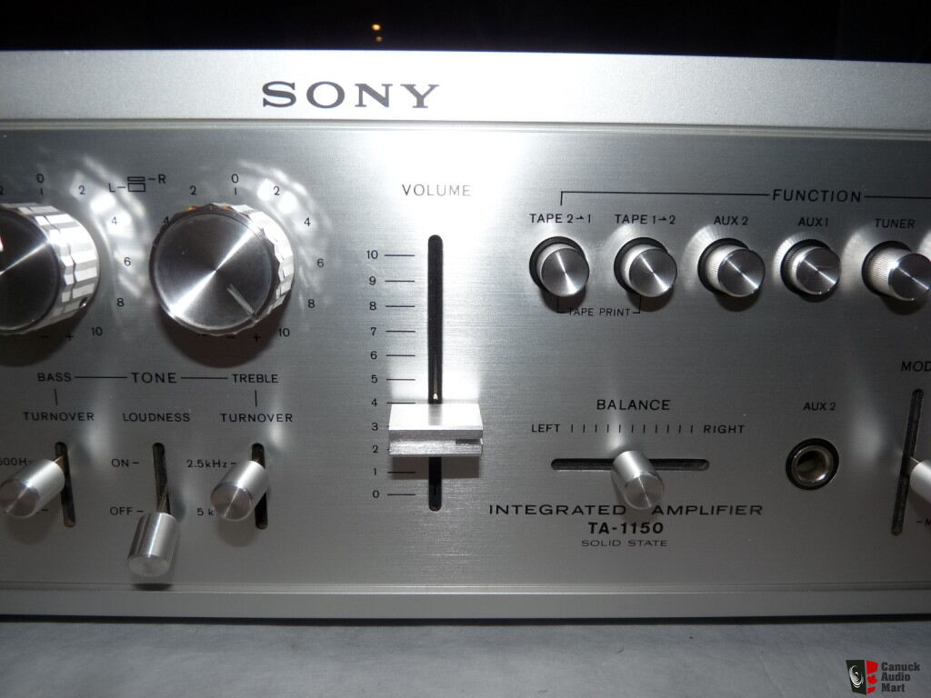 Vintage SONY TA-1150 Integrated Amplifier - SOLD- Thanks Mr. B. Photo ...