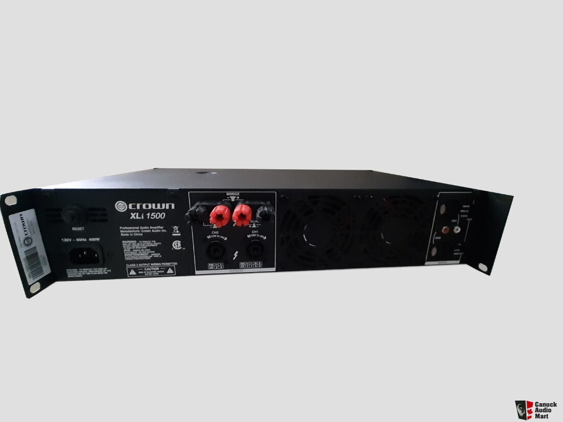 Crown XLi 1500 Photo #4172875 - Canuck Audio Mart