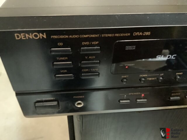 Denon DRA-295 Stereo Receiver with Pre-Out Photo #4172962 - Canuck ...