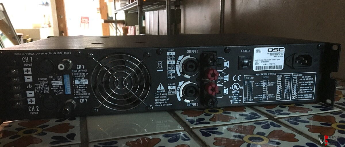 QSC RMX 850 200 watt 8 Ohm Photo #4173175 - Canuck Audio Mart