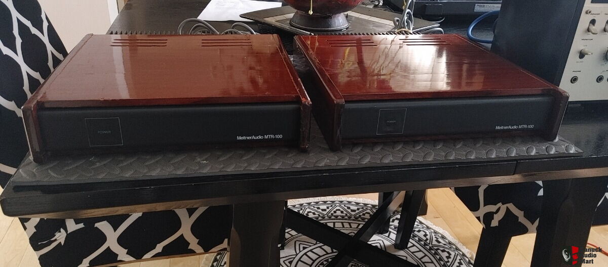 Meitner Audio MTR 100 Mono Block Amplifiers Photo #4173774 - Canuck ...