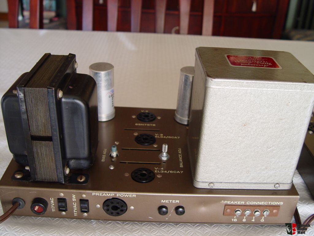EICO HF-60 tube mono amplifiers 60WPC - completely rebuilt Photo ...