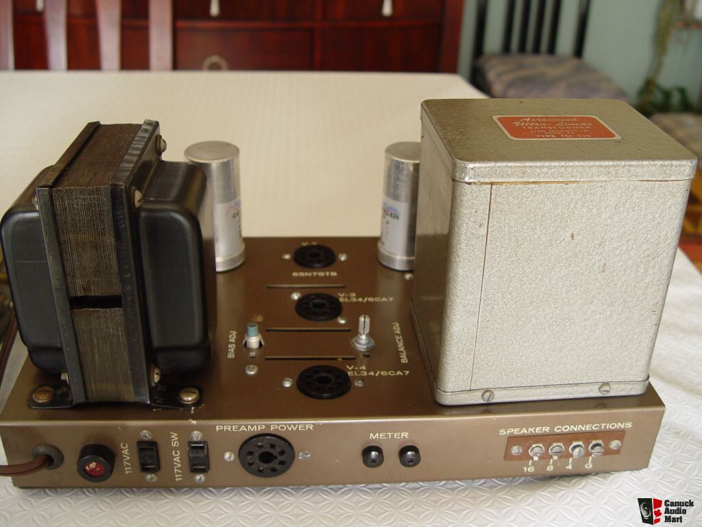EICO HF-60 tube mono amplifiers 60WPC - completely rebuilt Photo ...