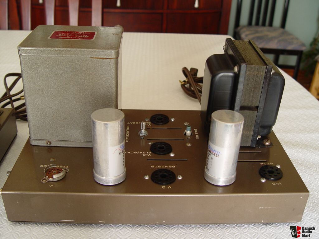 EICO HF-60 tube mono amplifiers 60WPC - completely rebuilt Photo ...