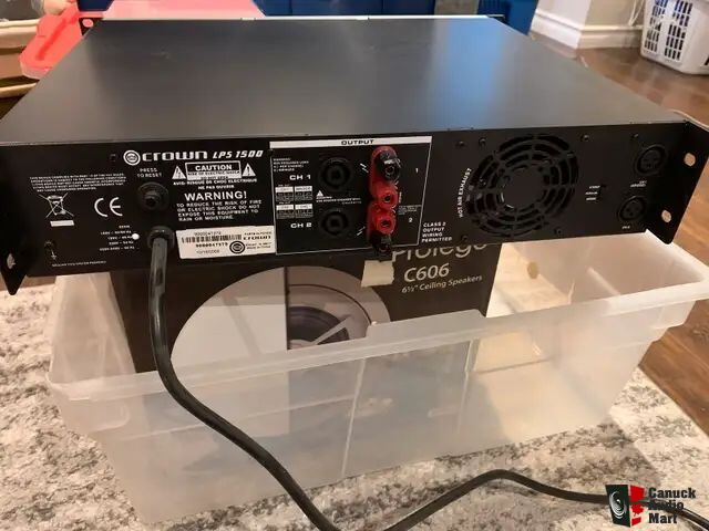 Barely used Crown power amplifier For Sale - UK Audio Mart