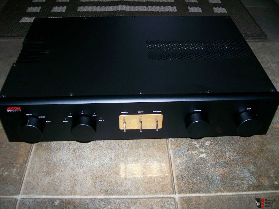 Adcom GFP-750 Nelson Pass designed preamplifier with remote, no ...