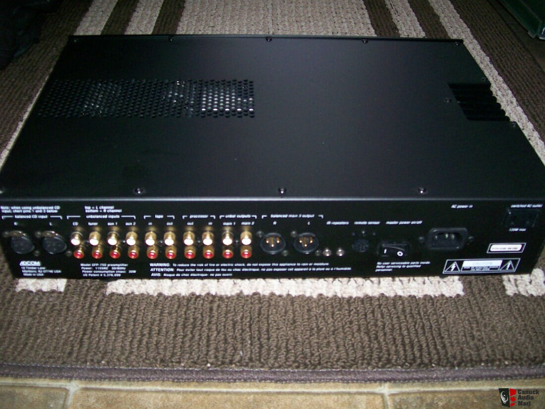 Adcom GFP-750 Nelson Pass designed preamplifier with remote, no ...
