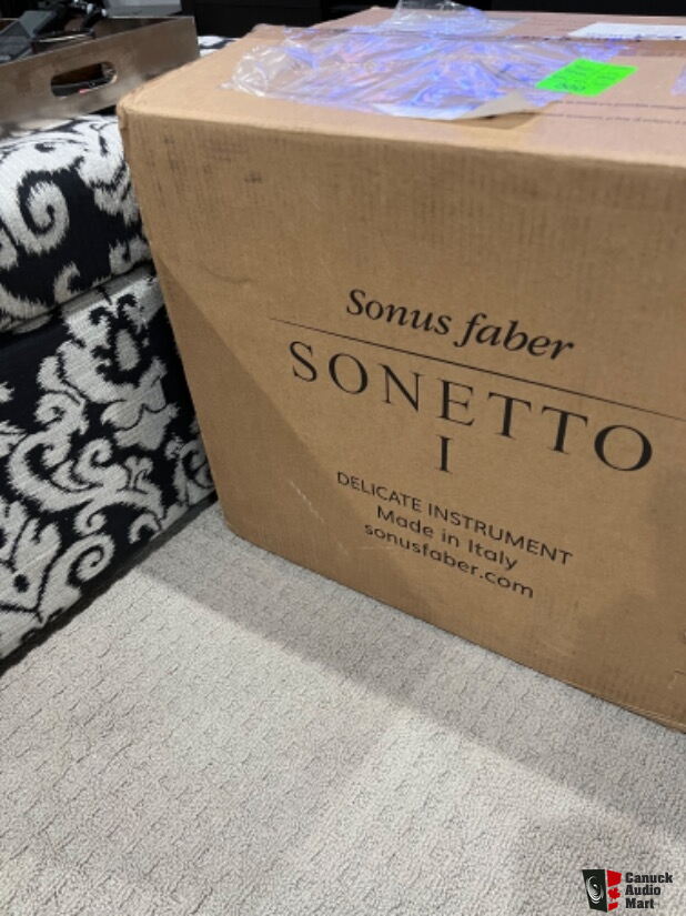 Sonus Faber Sonetto I Photo #4178067 - Canuck Audio Mart