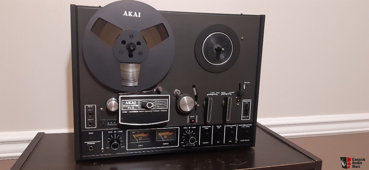 Rare! Akai 4000DS MKII in black Photo #4178298 - Canuck Audio Mart