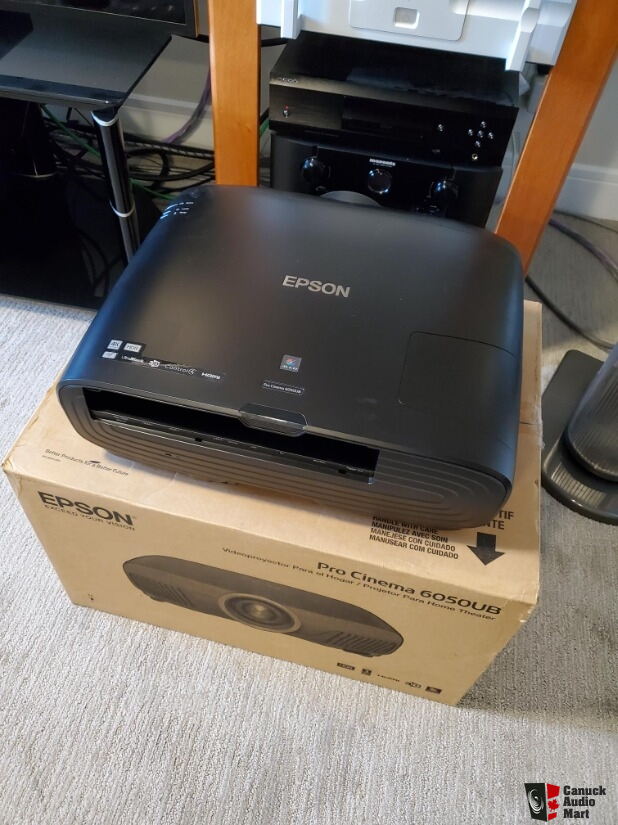 Epson - Pro Cinema 6050UB 4K 3LCD Projector with High Dynamic Range ...