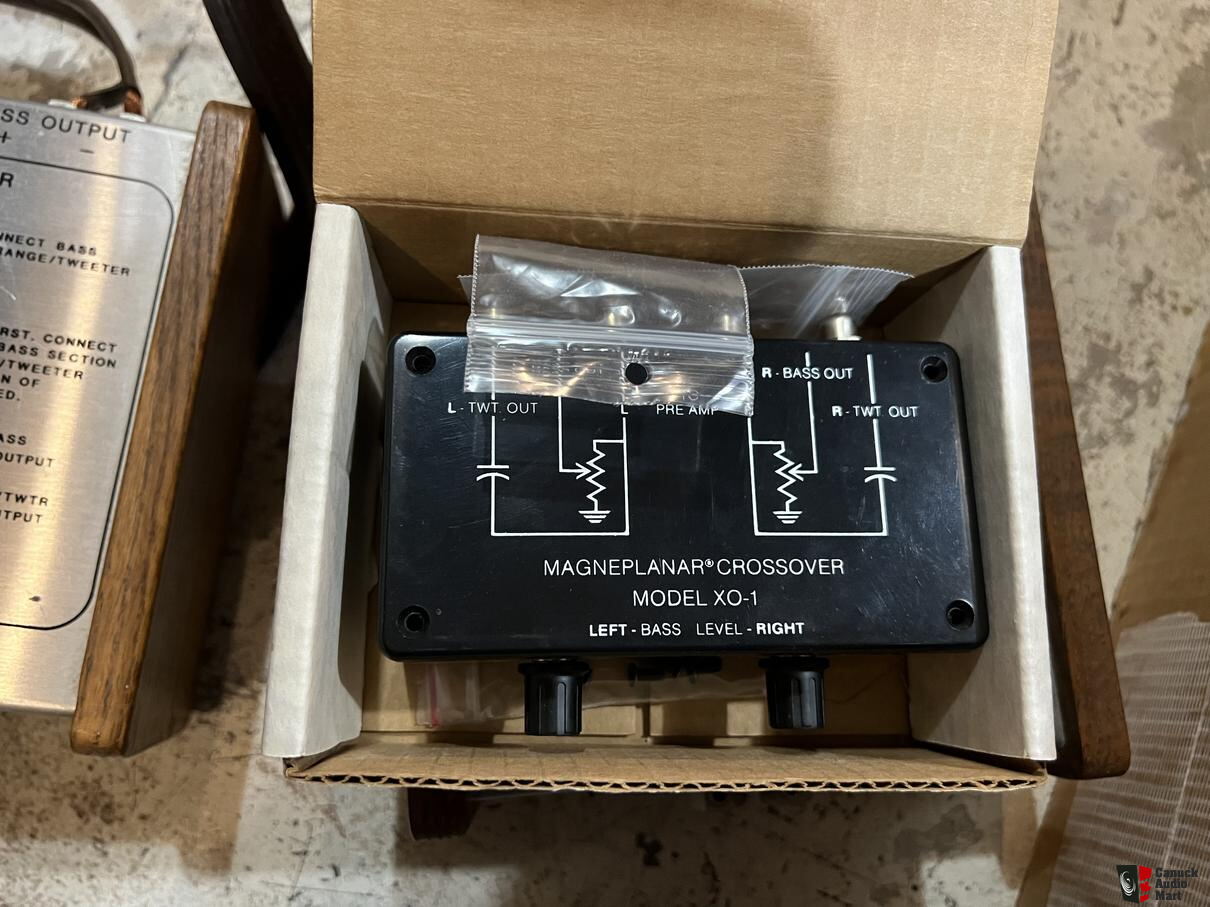 speakers magneplanar mg iii with crossover ext and original boxes Photo ...