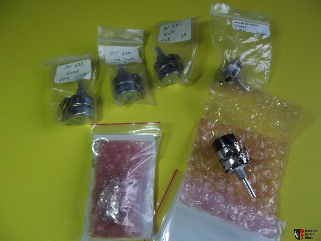 Volume and rotative control for preamp QUAD 33 Photo #4180617 - UK ...