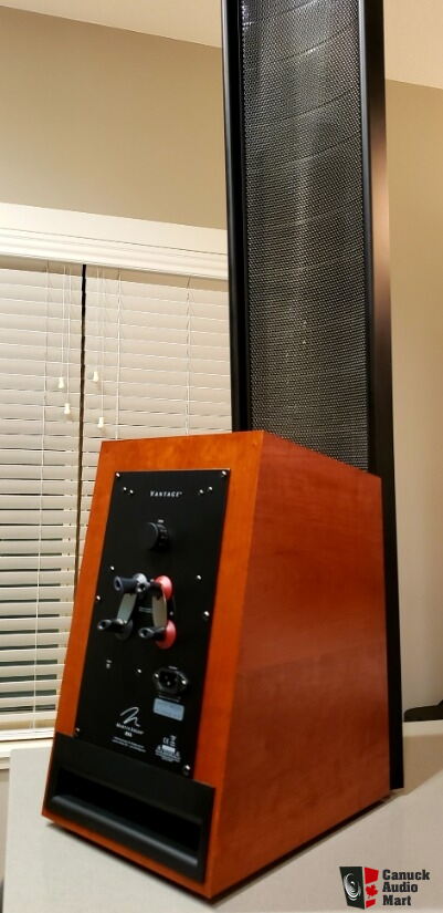 Martin Logan - Vantage 9" powered electrostatic speakers, like B&W ...