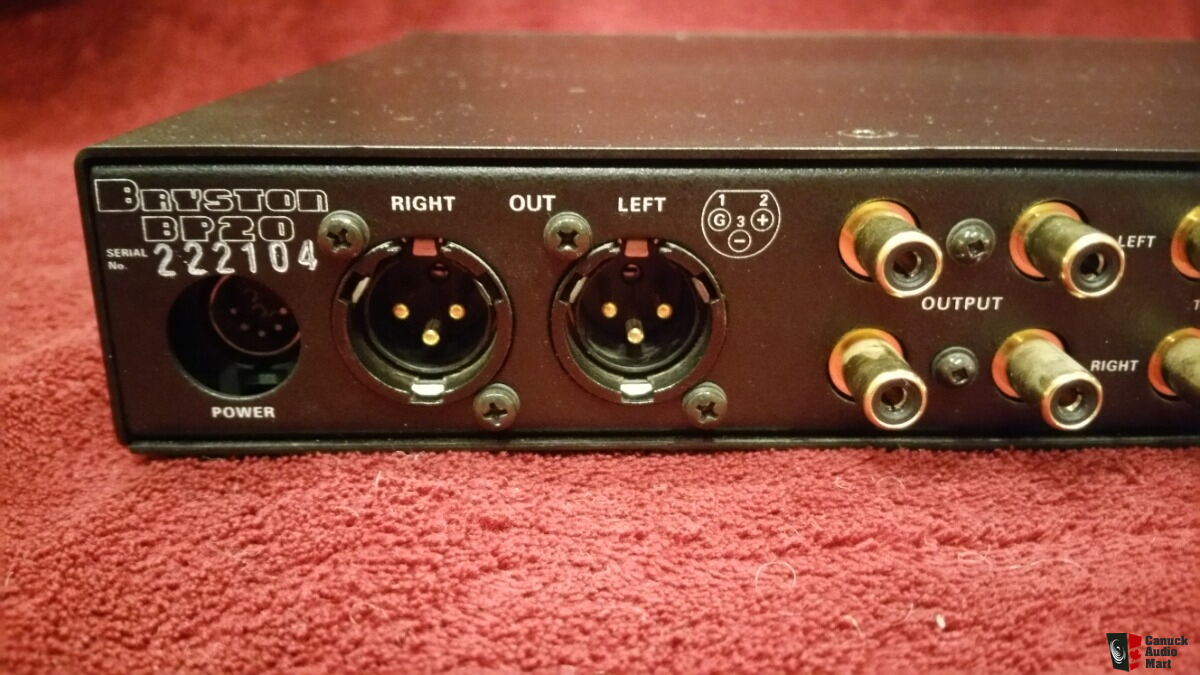 Bryston BP 20 Preamplifier Photo #4182833 - Canuck Audio Mart