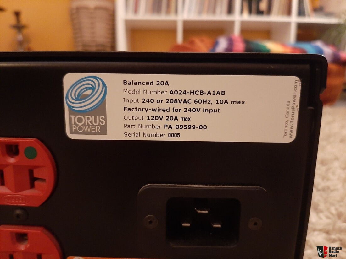 Torus Power 20A balanced power conditioner. Reasonable offers ...