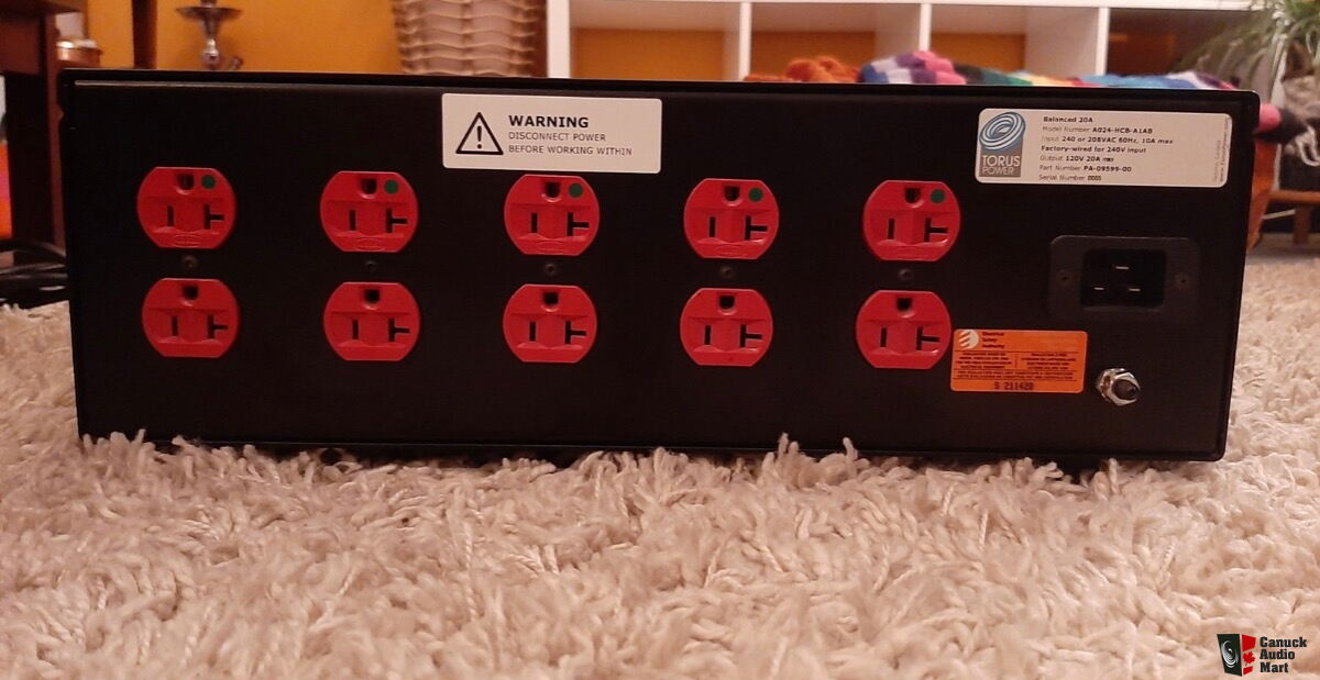 Torus Power 20A balanced power conditioner. Reasonable offers ...