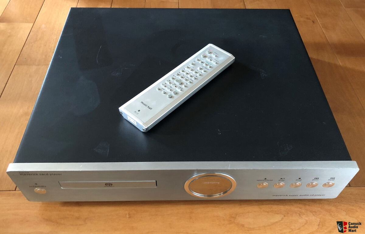 Music Hall Maverick SACD Players with Remote for parts or repair For ...