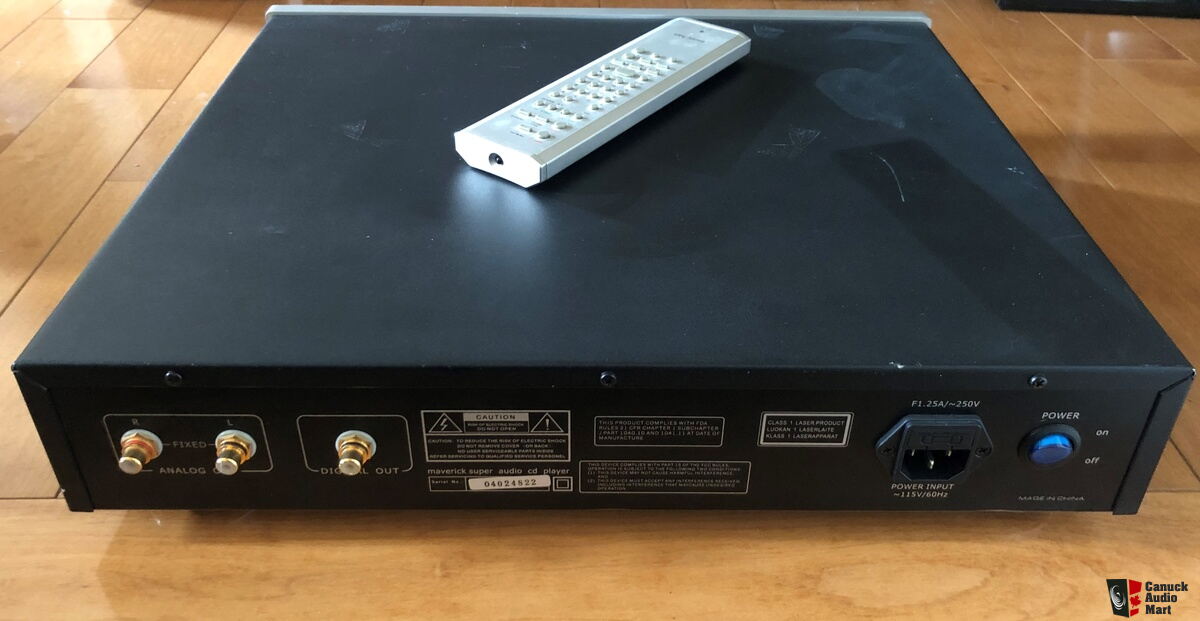 Music Hall Maverick SACD Players with Remote for parts or repair Photo ...