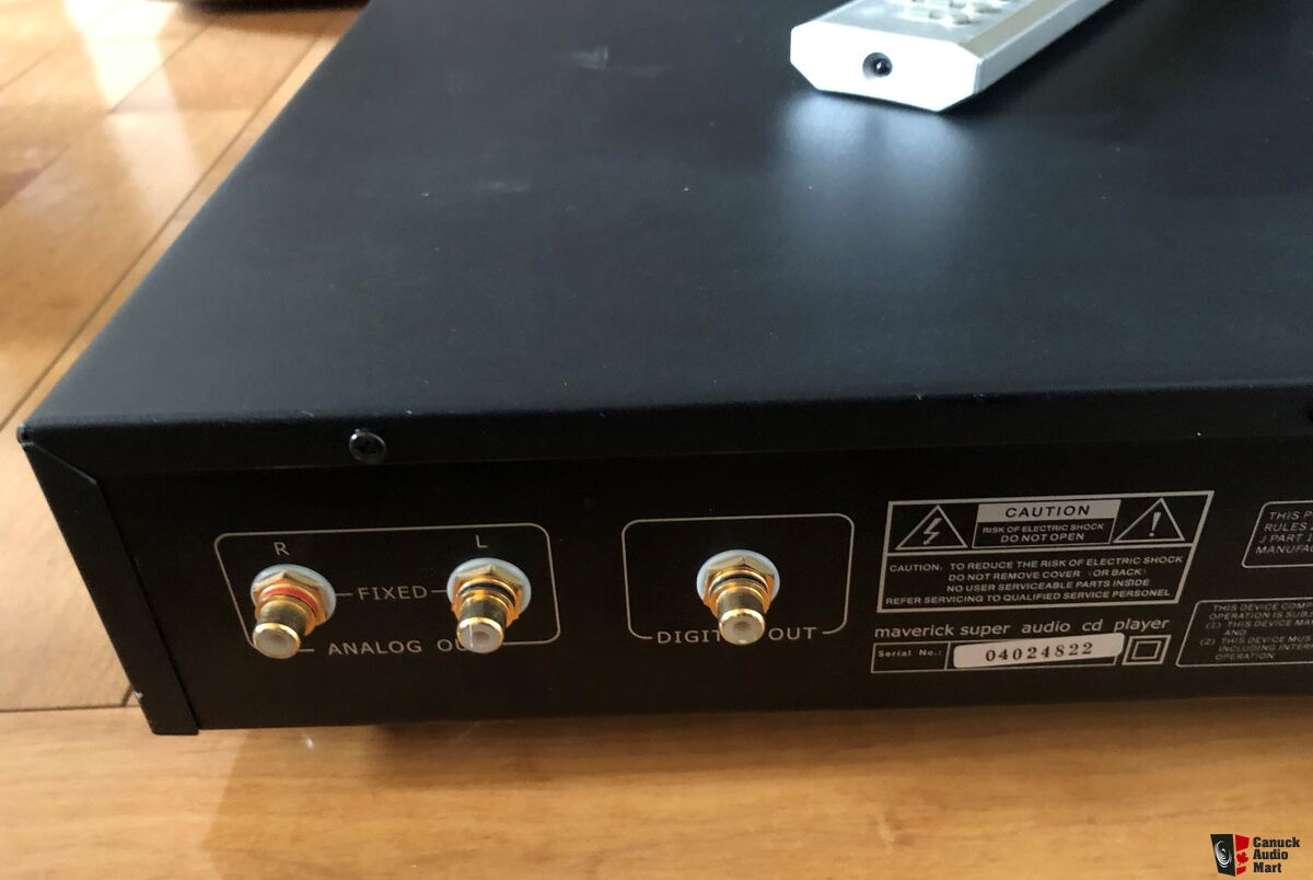 Music Hall Maverick SACD Players with Remote for parts or repair Photo ...