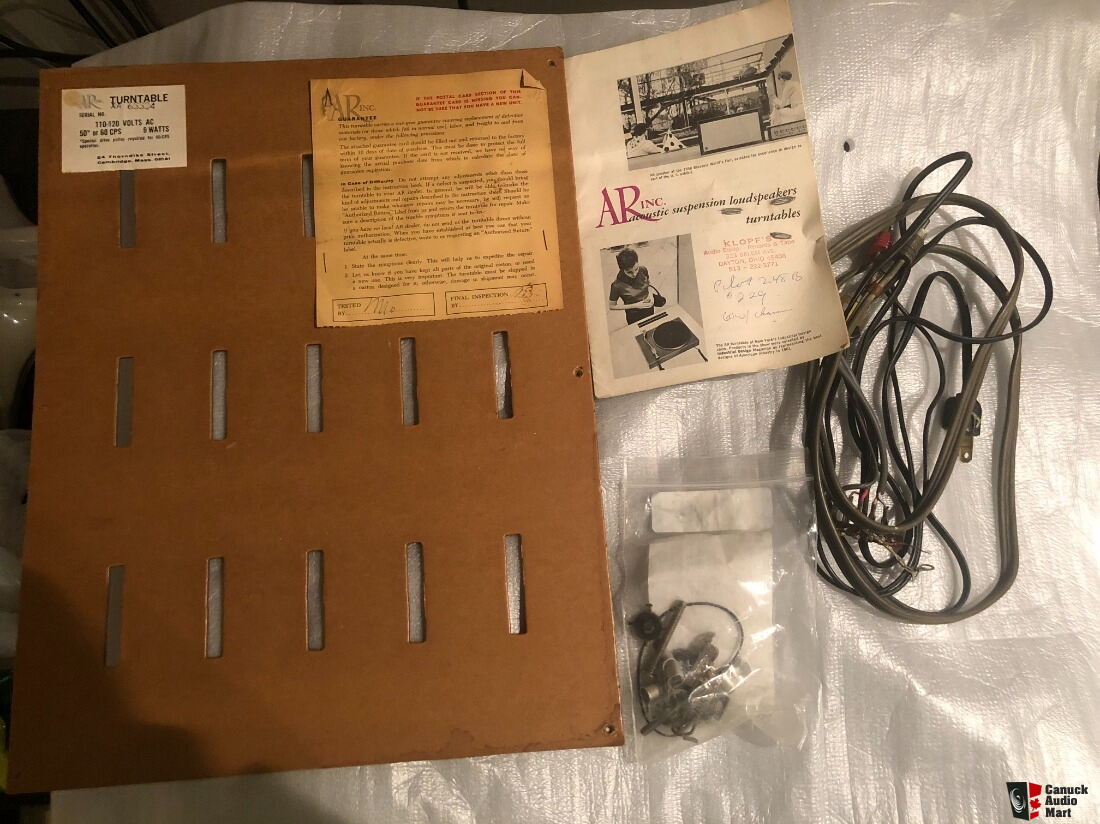 AR AX for Parts or Restoration Photo #4183727 - Canuck Audio Mart