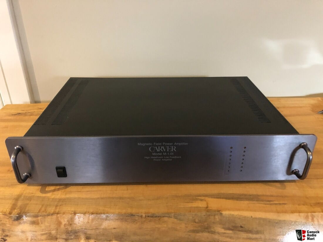 Carver M1.0t 2-channel Magnetic Field Power Amplifier Photo #4184581 ...
