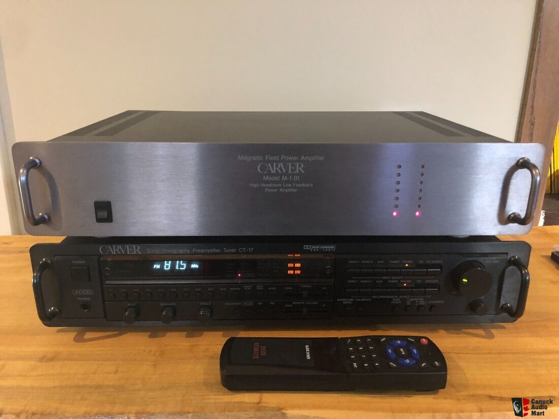 Carver M1.0t 2-channel Magnetic Field Power Amplifier Photo #4184582 ...