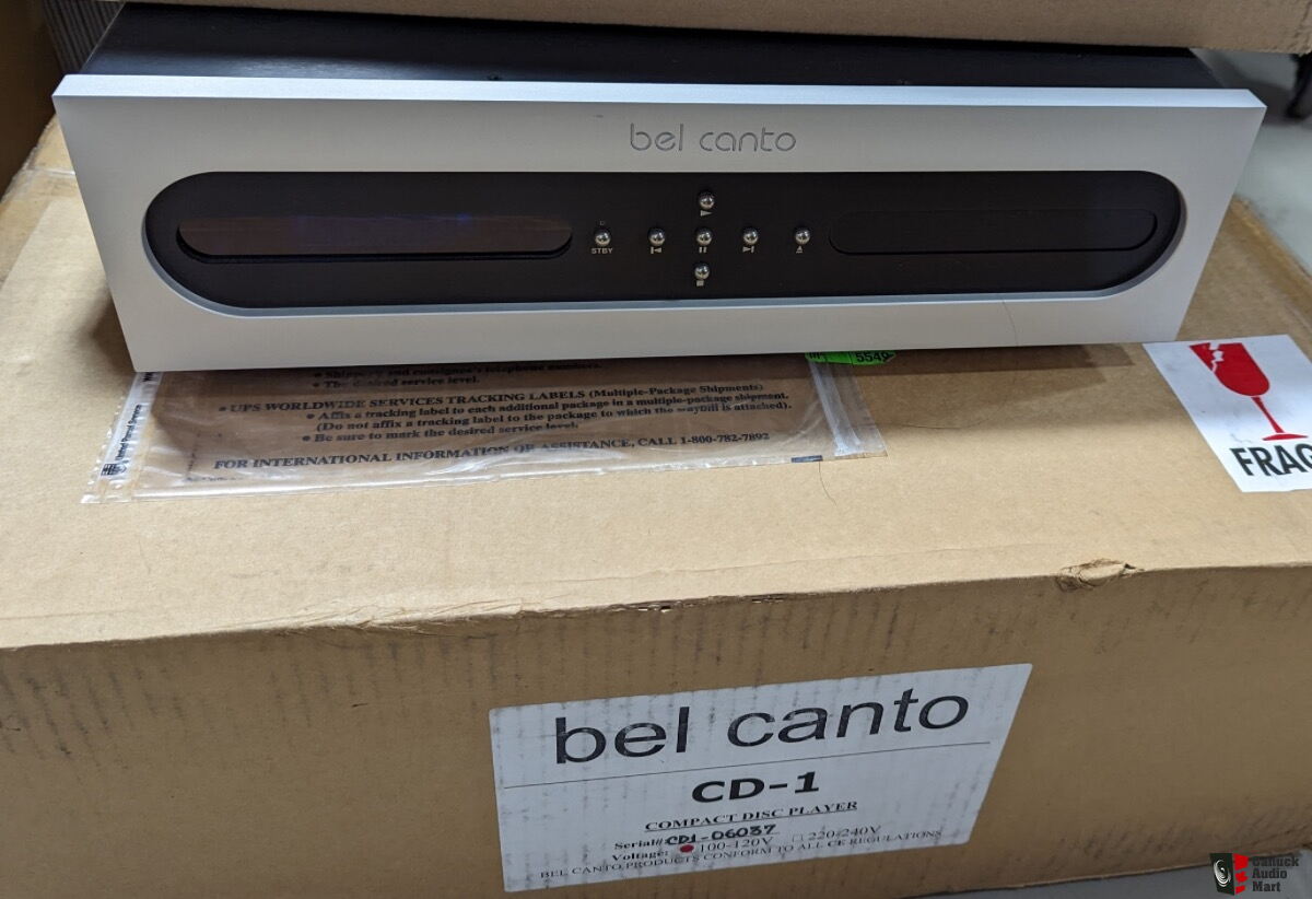 Bel Canto CD-1 CD Player (Silver): Excellent Trade-In; acX Wrnty; 80% ...