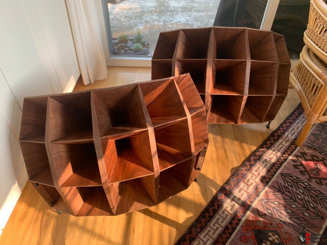 Altec 1505B Wood Horns Rare And Awesome Photo #4187002 - Canuck Audio Mart