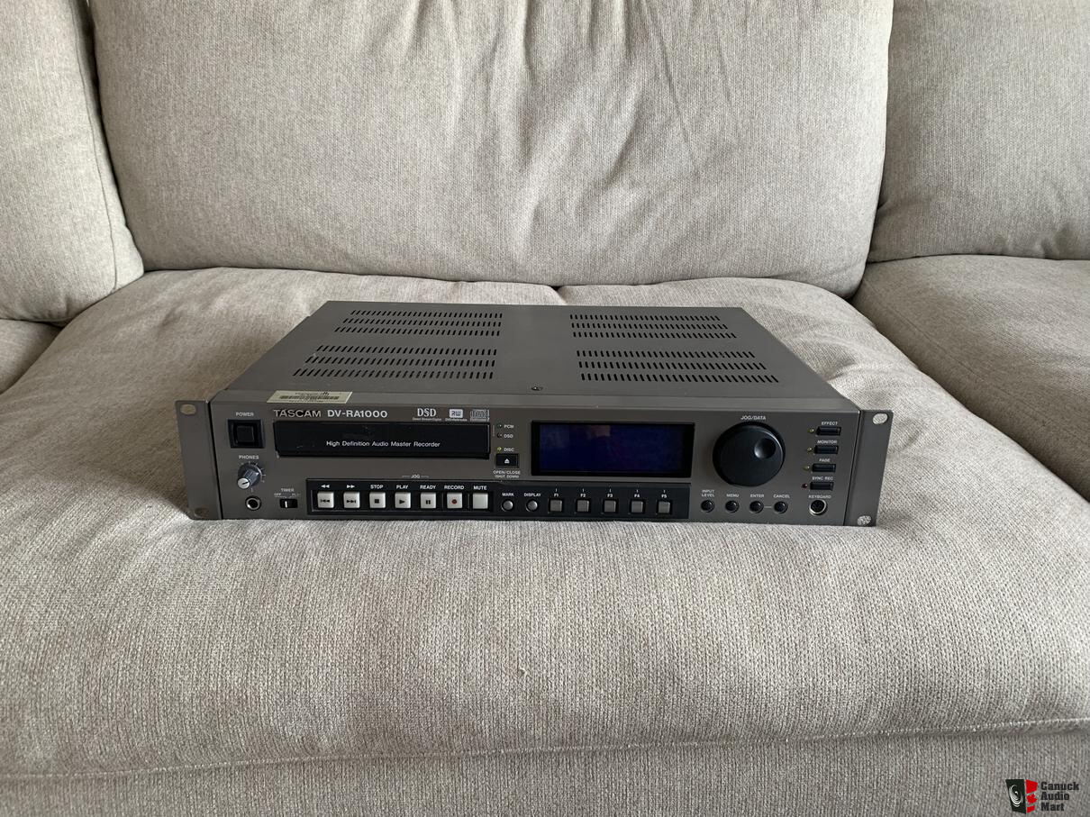 Tascam DV-RA1000 Digital Audio Recorder and CD Burner Photo #4188263 ...