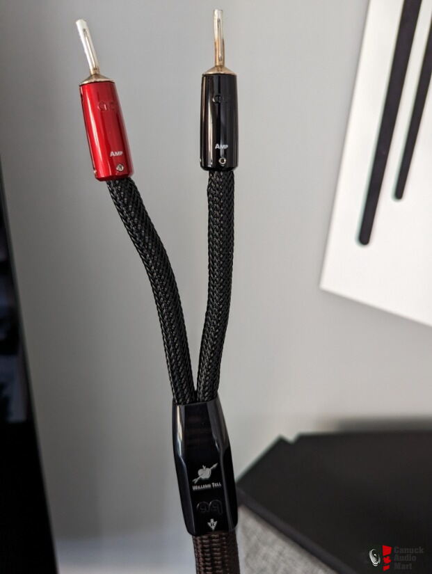 Audioquest William Tell Zero + Bass BiWire Combo 8ft Pair Photo ...