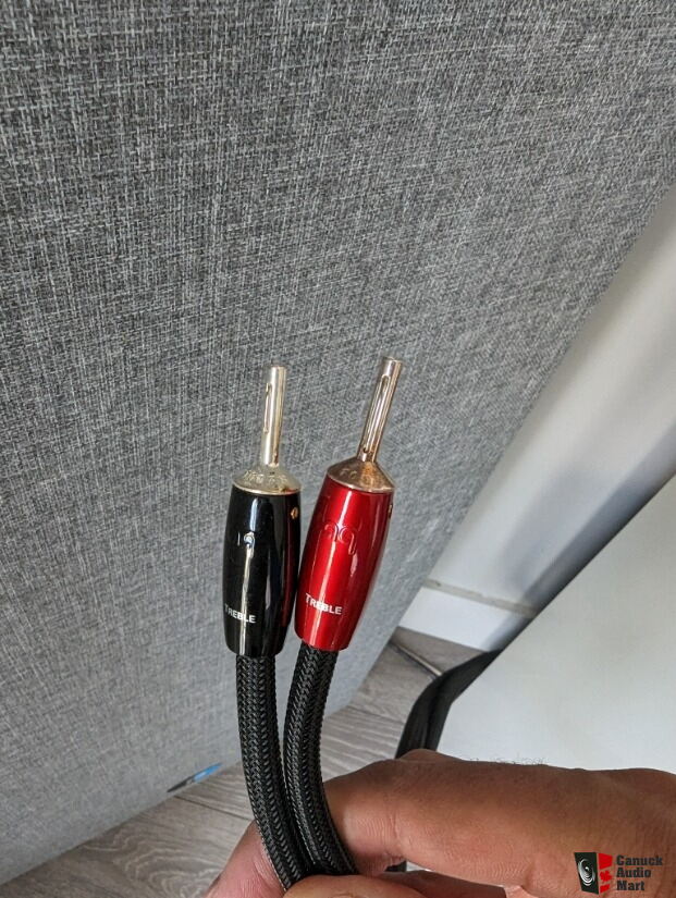 Audioquest William Tell Zero + Bass BiWire Combo 8ft Pair Photo ...
