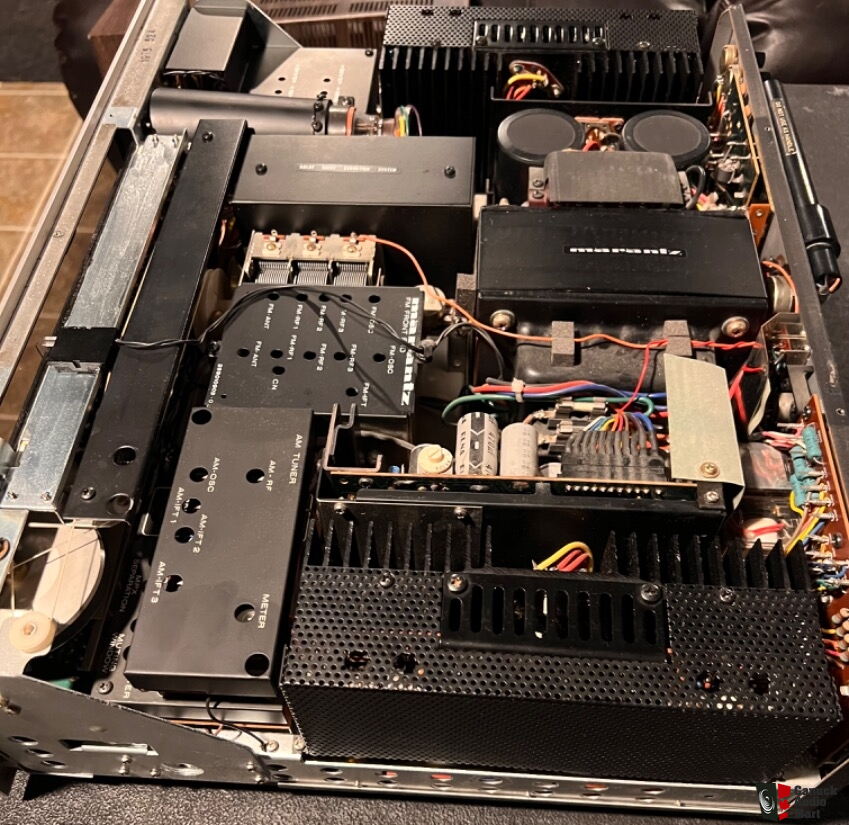 Marantz 4400 Quadraphonic Receiver, Wood cabinet, SQA-2 and manual ...