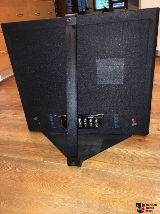 Magnepan DWM Bass Speaker with Mye Stand Photo #4192695 - Canuck Audio Mart