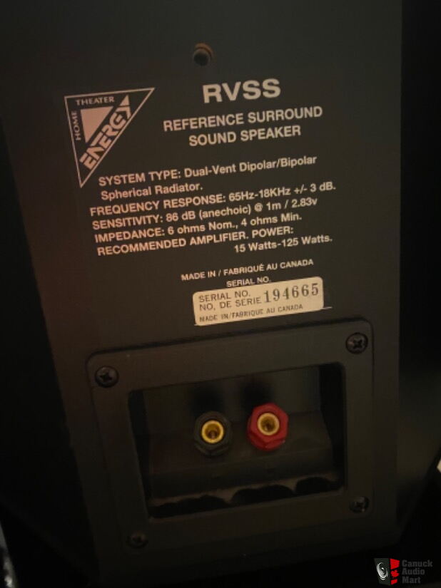 Energy RVS Surround Sound Speakers