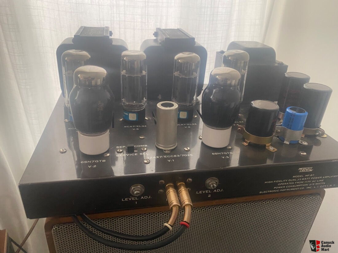 Eico HF87 Power amp Photo #4195234 - Canuck Audio Mart