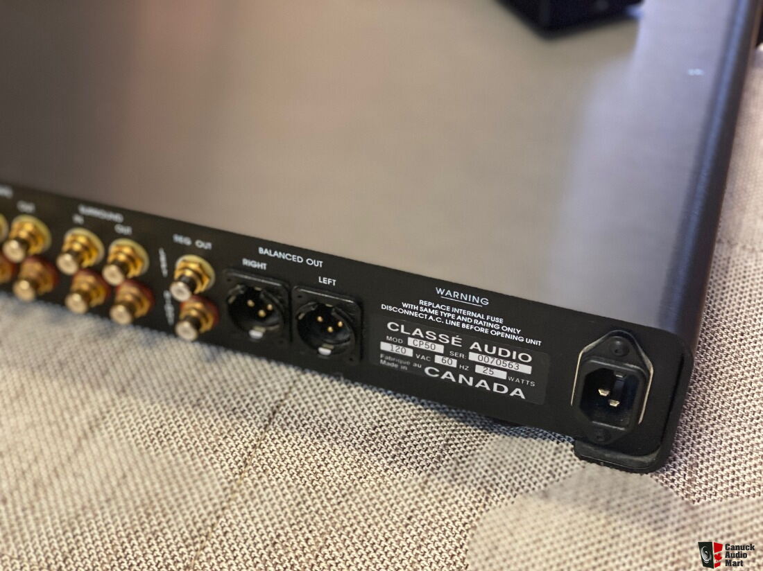 Classe AUDIO CP-50 Remote CONTROL BALANCED Preamplifier Photo #4196165 ...