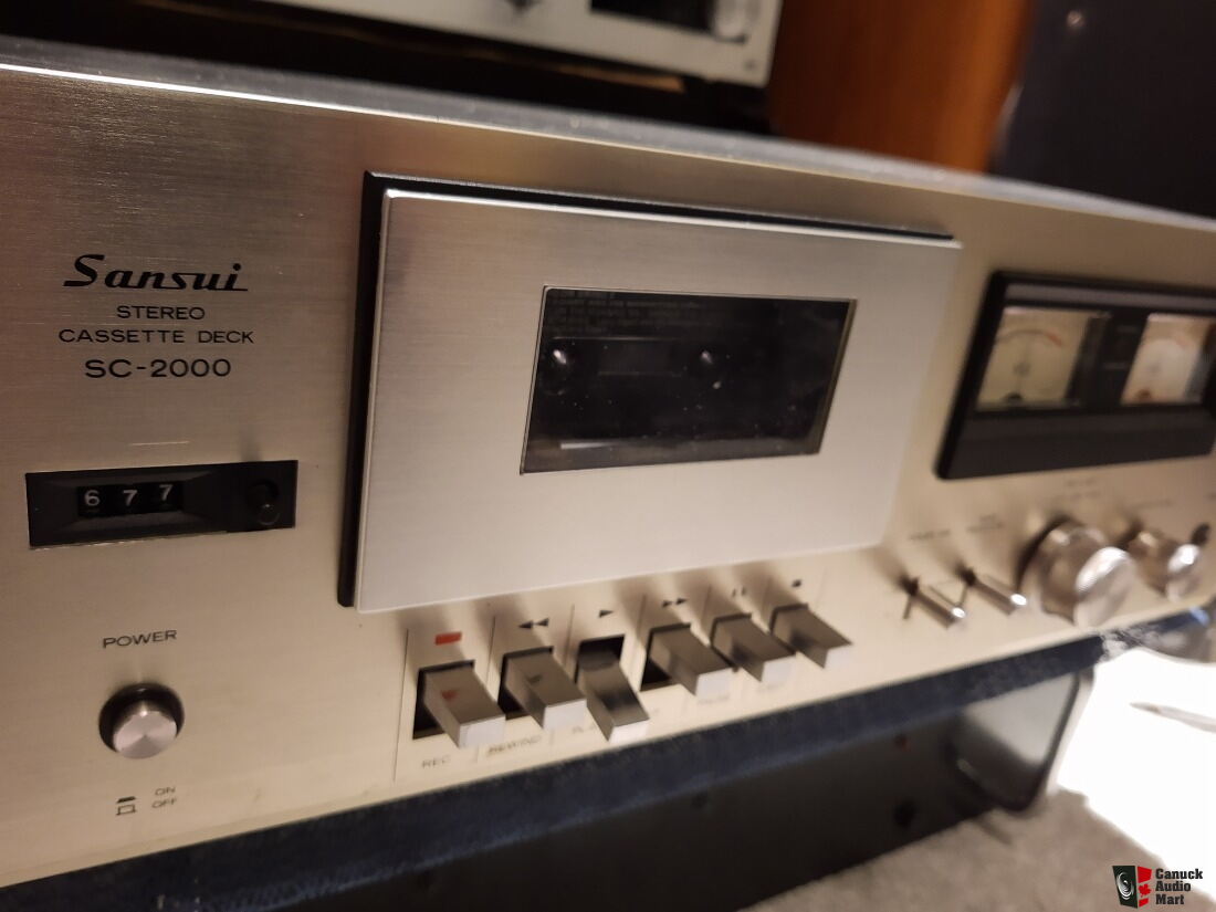Sansui SC-2000 Stereo Cassette Deck Photo #4196624 - Canuck Audio Mart