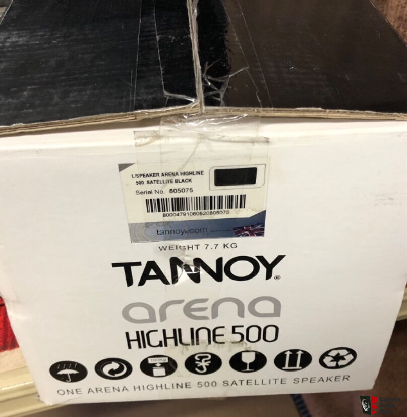 Pair Tannoy Arena Highline 500 Speaker w/ wall brackets Photo #4196964 ...
