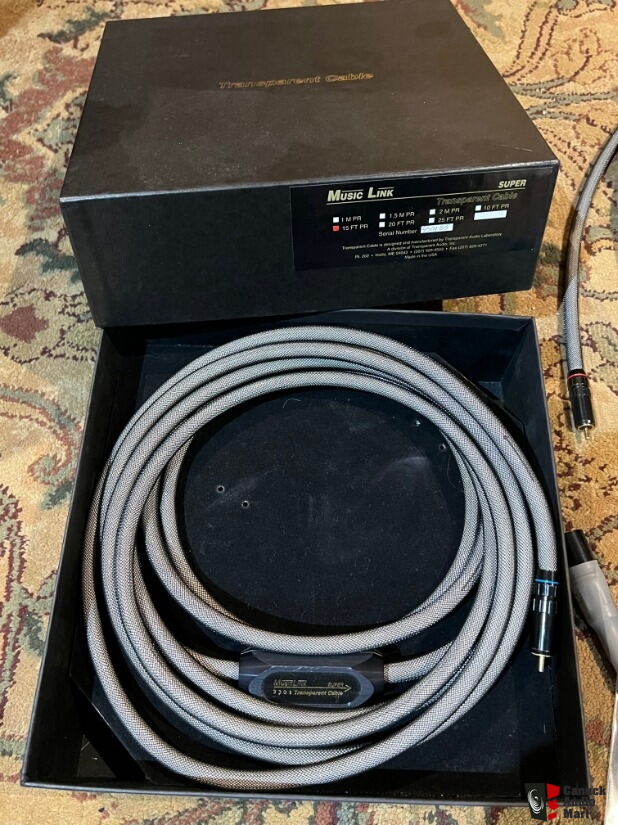 Transparent SUPER interconnect 15ft. pair! Photo #4198032 - Canuck ...