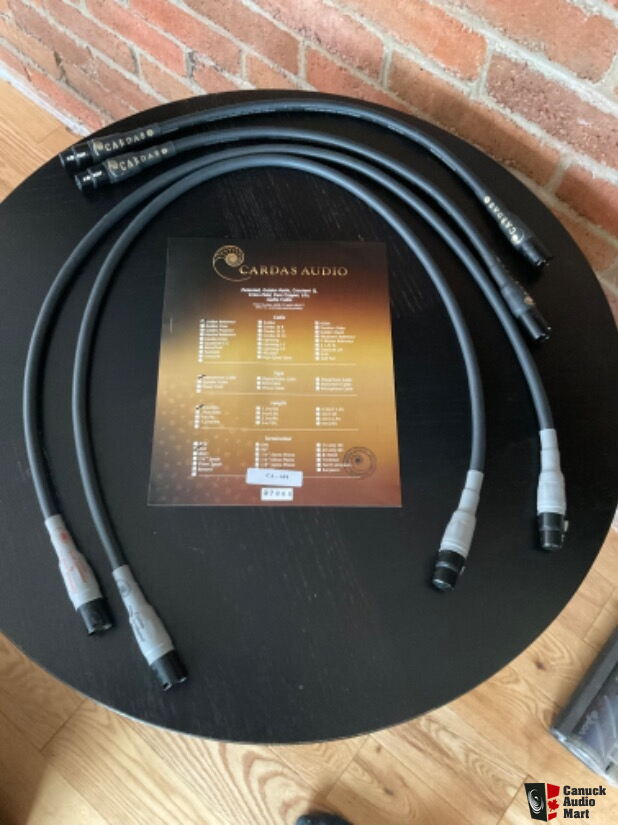 Cardas Golden Reference XLR cables - 0.5m and 1.0m For Sale - Canuck ...