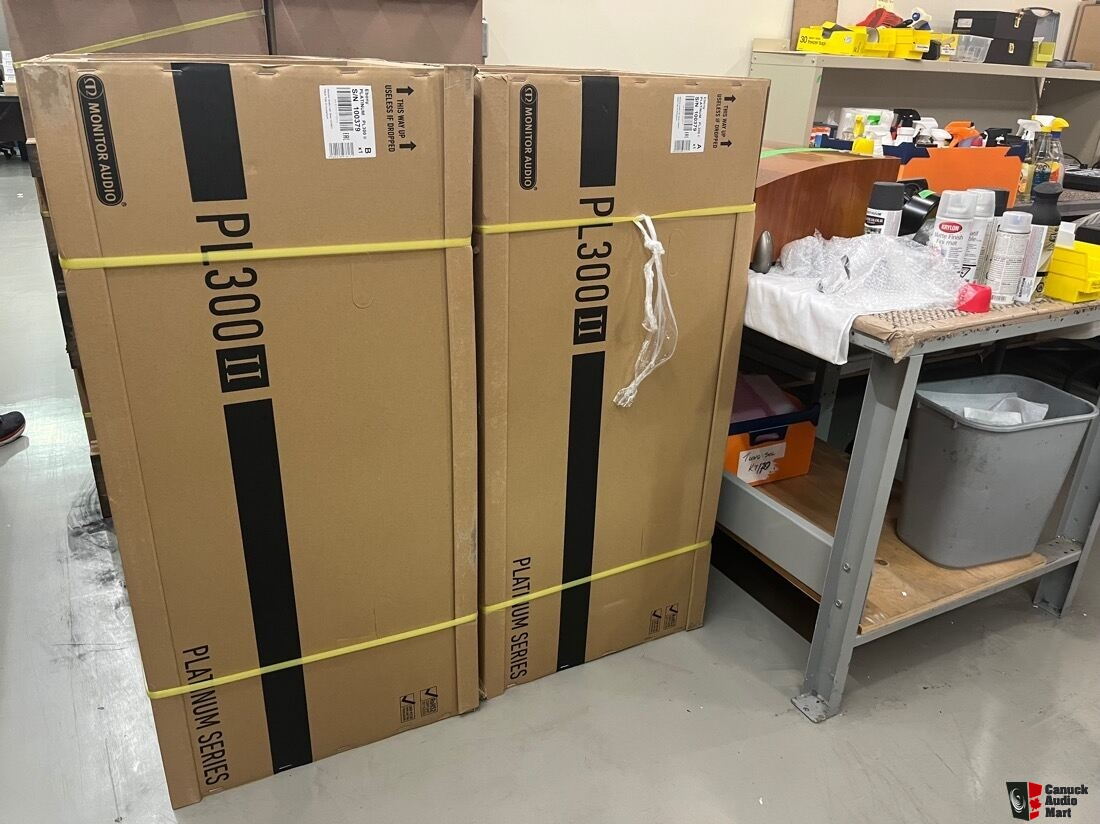 MONITOR AUDIO Platinum PL300 II Spkrs (Ebony): NEW-in-Box; Full Wrnty ...