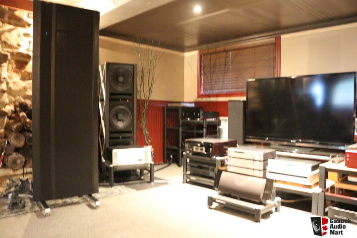 magnaplanar 3.6 plus kiker and crown amplifiers dedicates sub (sale ...