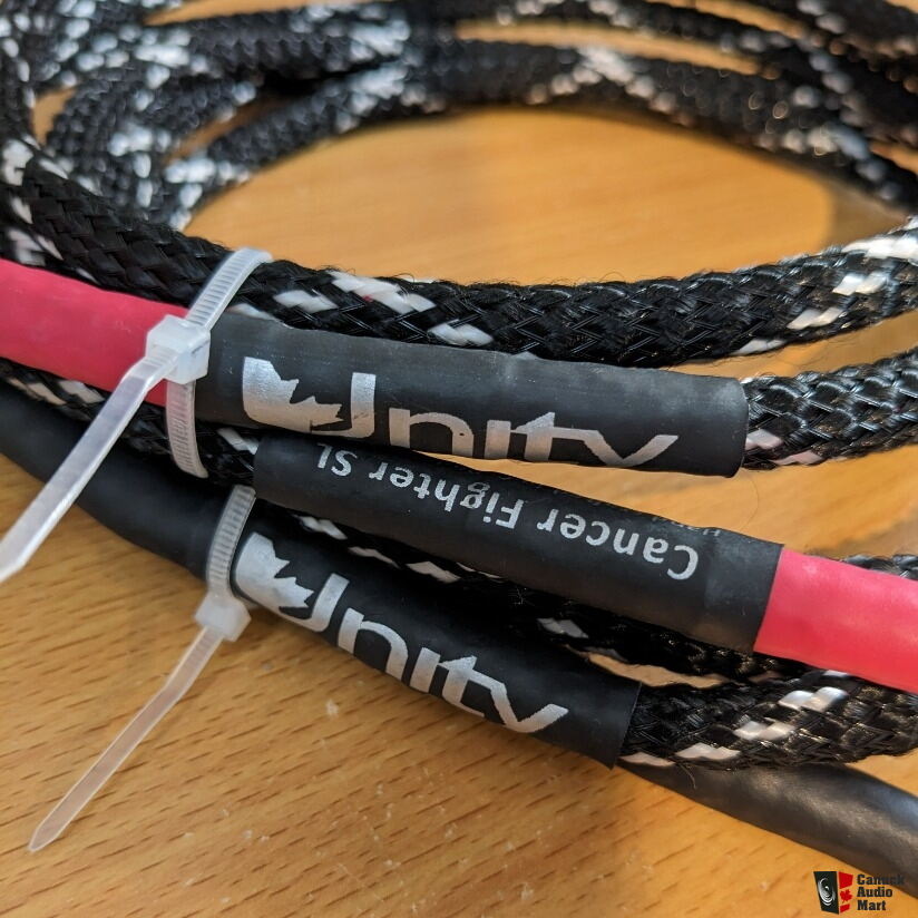 Unity Audio Cancer Fighter SL speaker cables Photo #4205017 - US Audio Mart