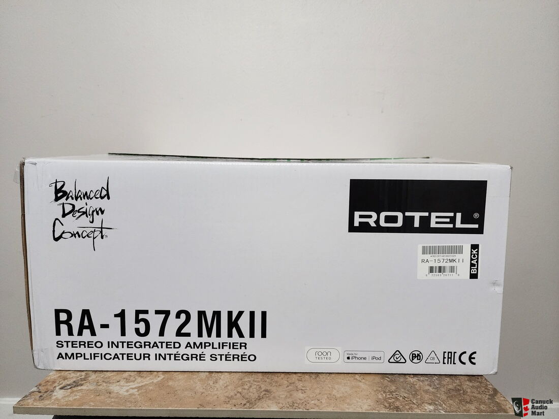 Rotel RA-1572 MKII 120w Integrated Amp (Black) Photo #4207023 - Canuck ...