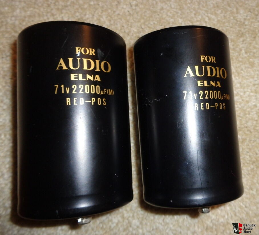Elna Electrolytic Capacitors for Audio Photo #4207315 - Canuck Audio Mart